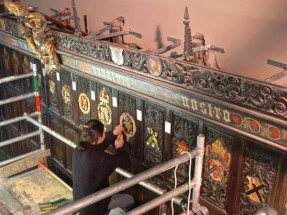 Oriel College Oxford - The Woodcarving Studio